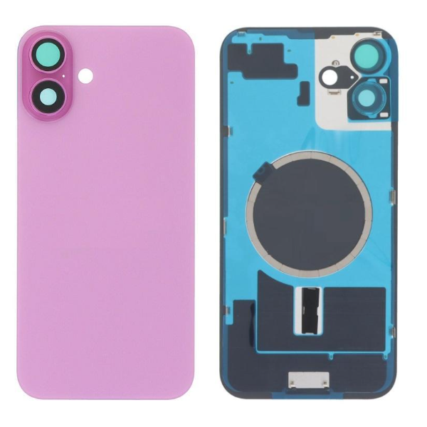 Tapa Trasera IPhone 16 Plus *ROSA*