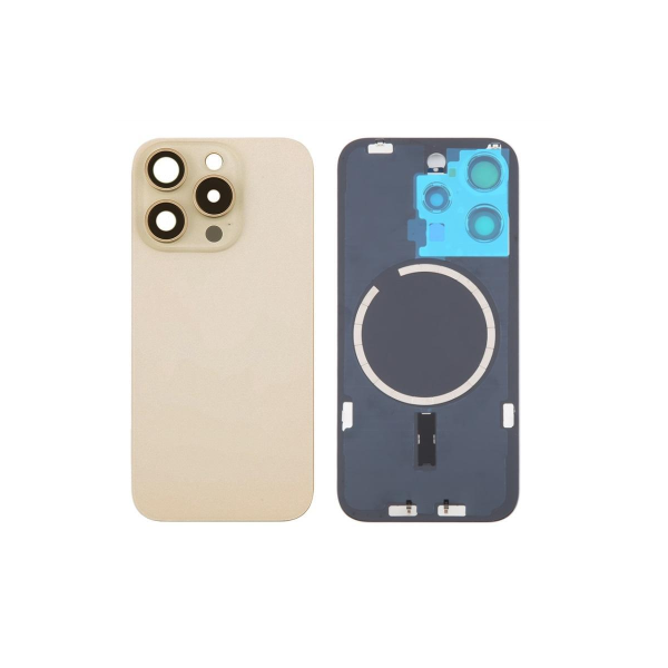 Tapa Trasera IPhone 16 Pro Max *DORADO*