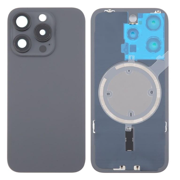 Tapa Trasera IPhone 16 Pro Max *TITANIO NEGRO*